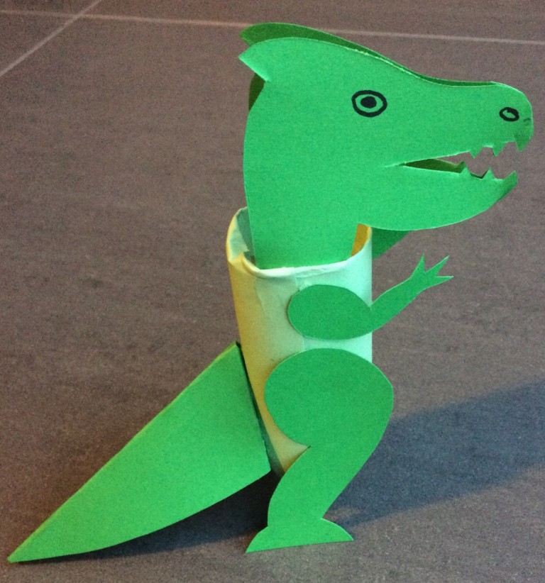 Draak knutselen van wc rol | Knutsel ideeën voor kinderen